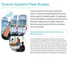 Taranto Systems Fleet Bureau - Taranto Systems